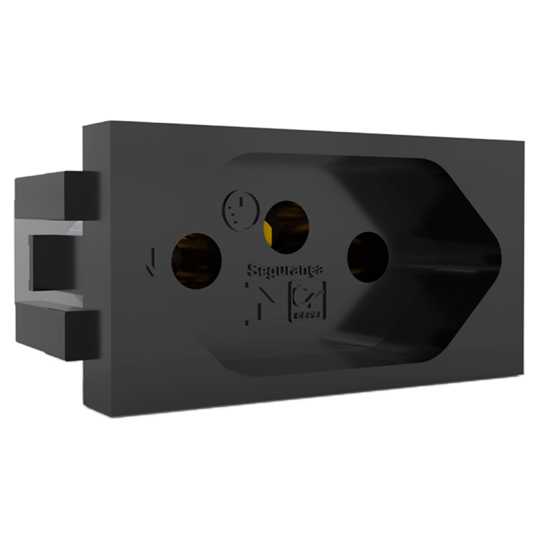 Módulo Tomada 2P + T - 250V~ - Romazi - Sua energia nossa marca