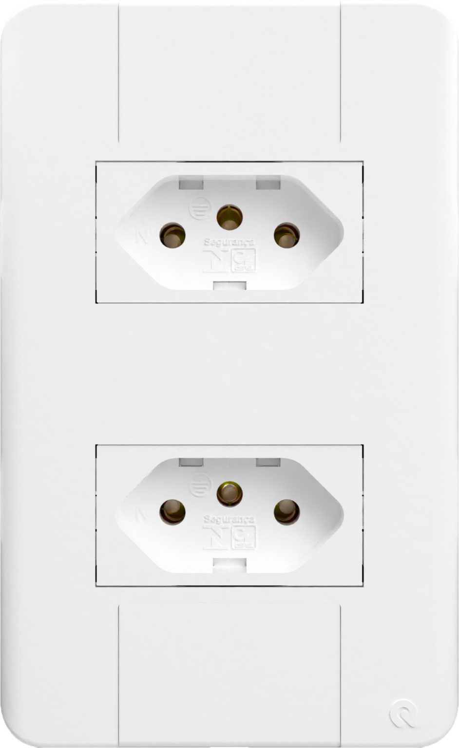 2 Tomadas 2P+T - 250V - Romazi - Sua energia nossa marca